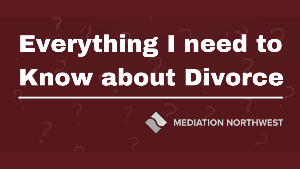 The 5 Steps Of Divorce Mediation Oregon Divorce Mediation